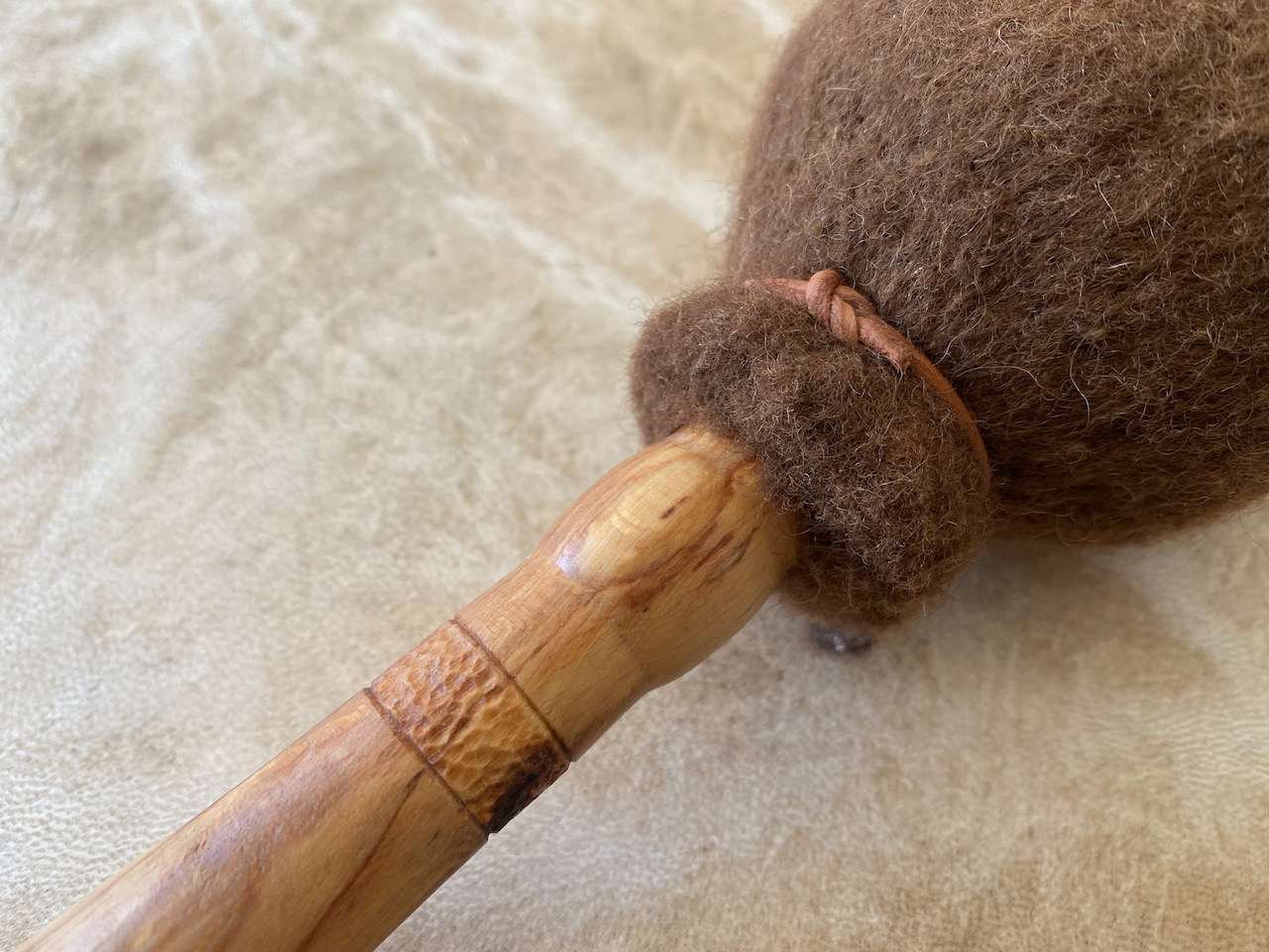 Gong mallet - Oak Tree Spirit