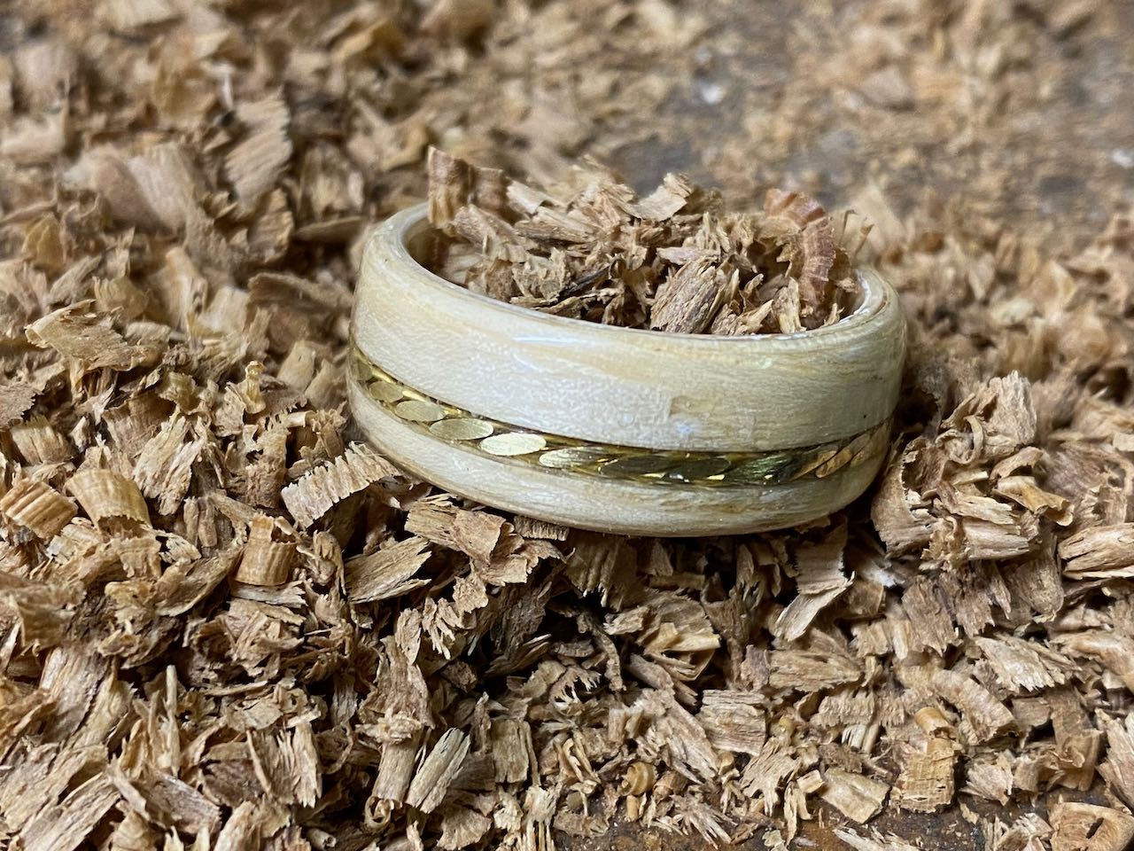 Wooden rings - Oak Tree Spirit